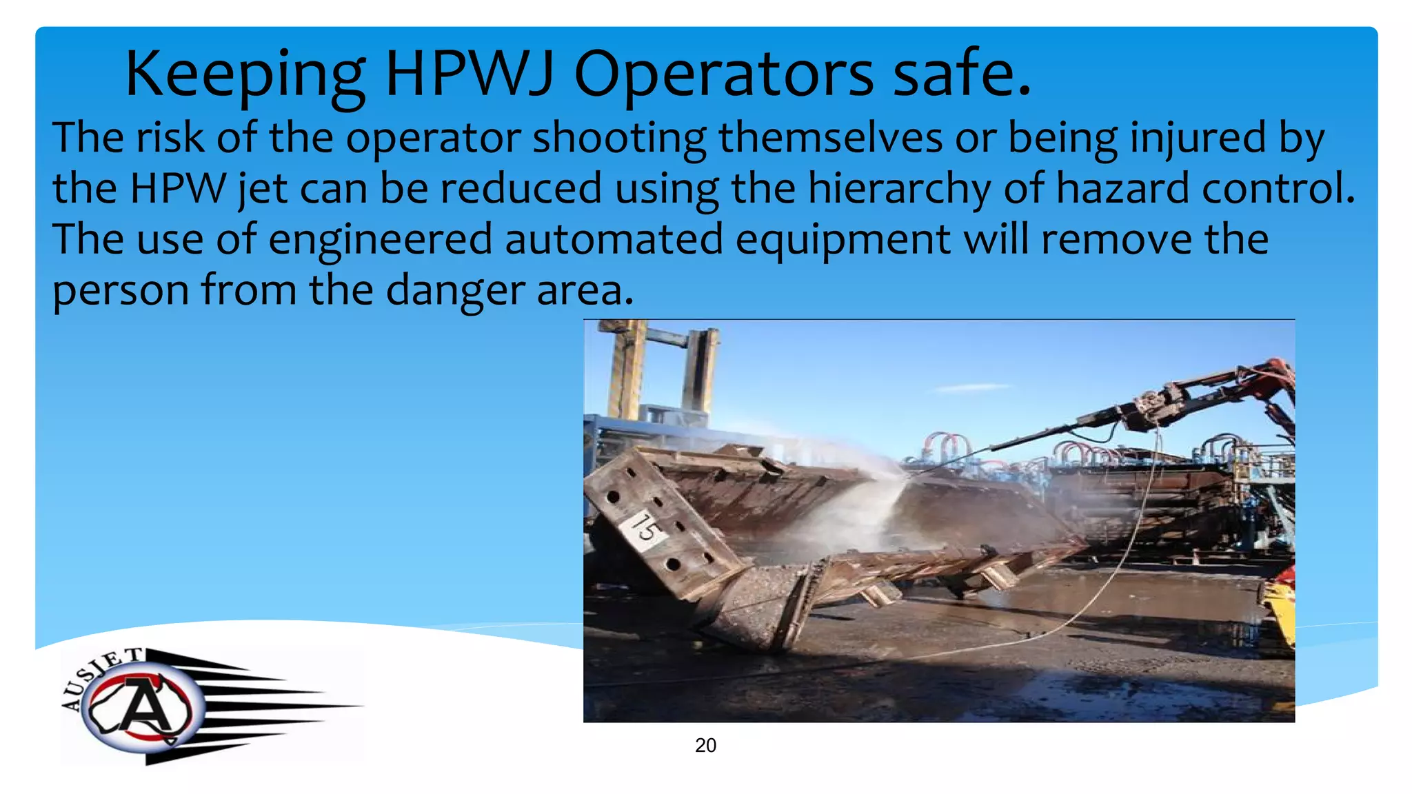 High pressure water jetting Will Lee | PDF