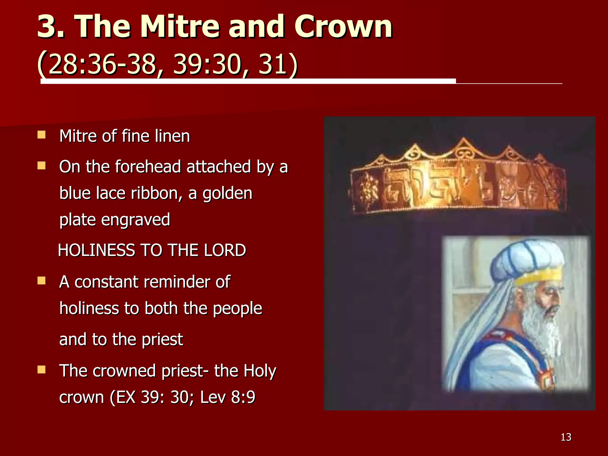 High Priestly Garments | PPT