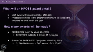 High Priority Open-Source Science (HPOSS) | PPT