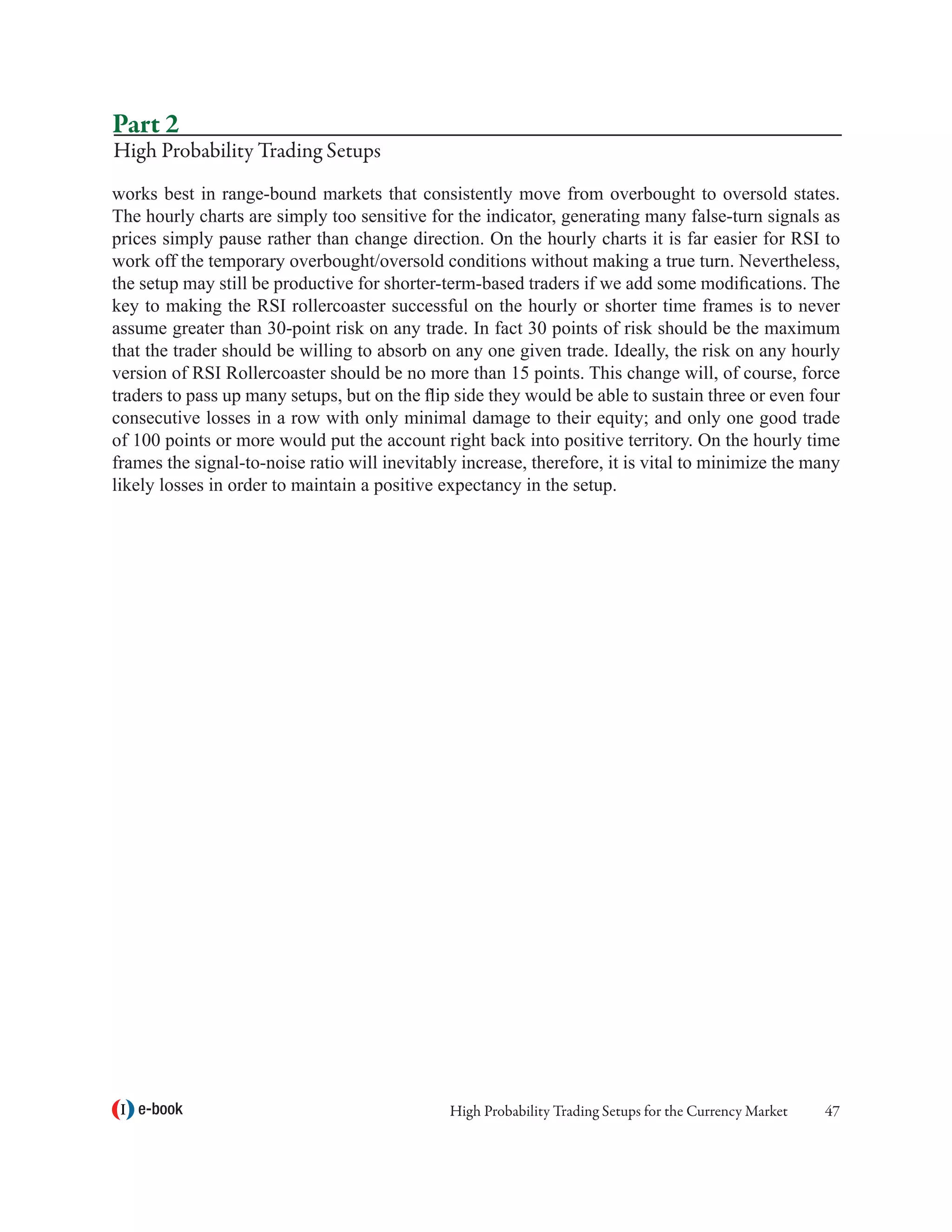 High Probability Trading Setups | PDF