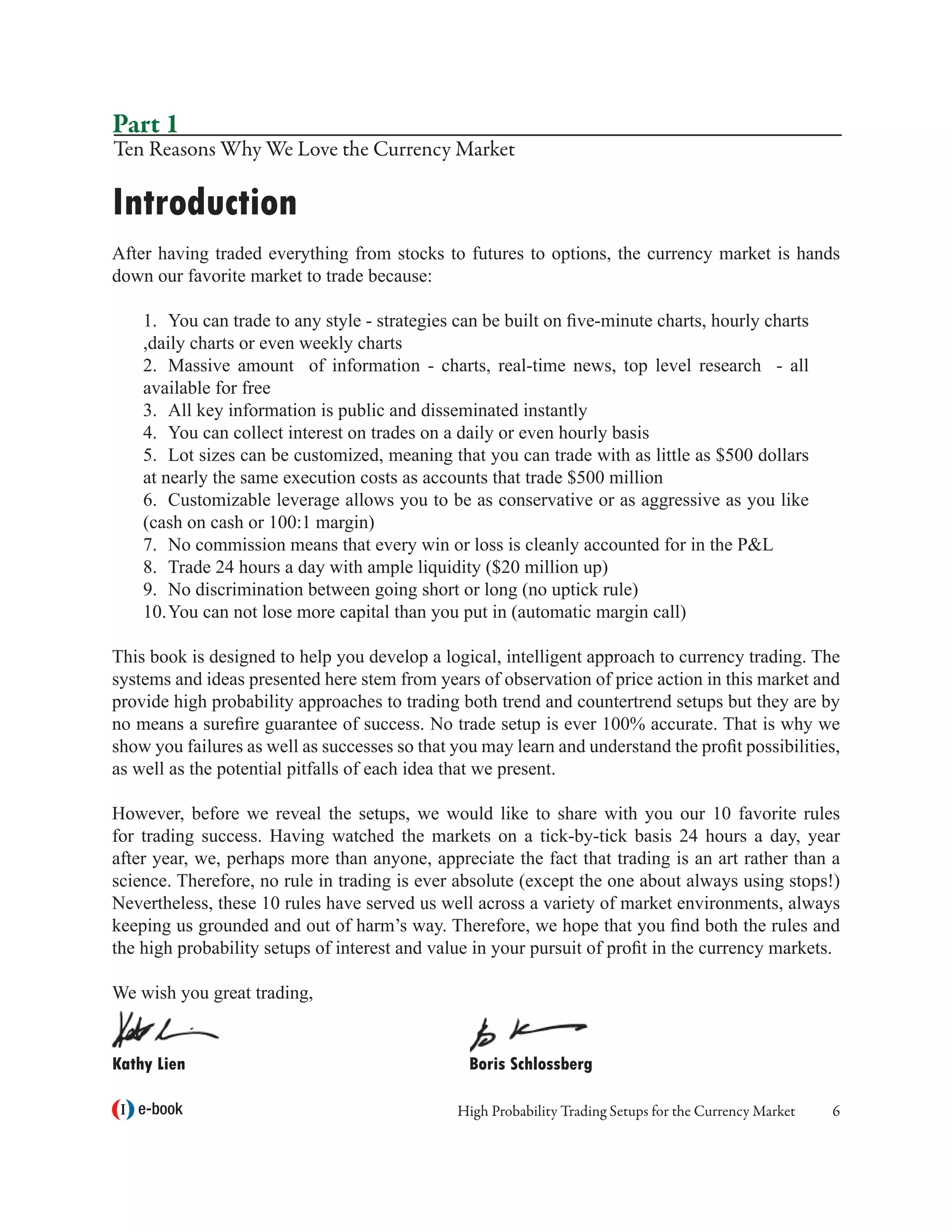 High Probability Trading Setups | PDF