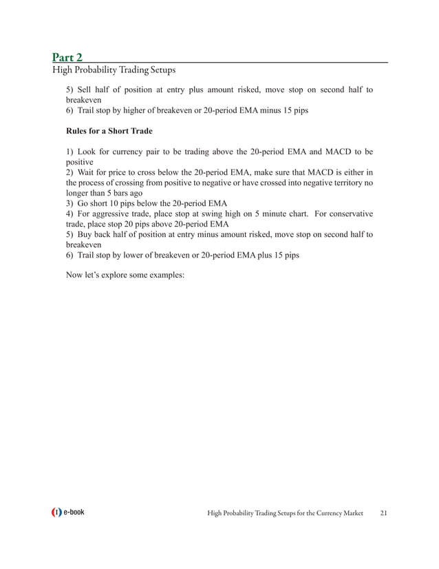 High Probability Trading Setups | PDF | Stocks and Bonds | Personal ...