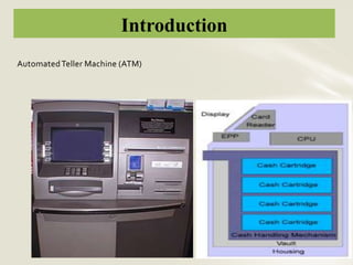 High protection ATM system with fingerprint identification technology ...