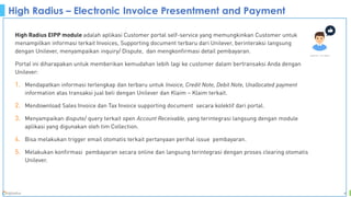 High Radius EIPP (Invoice, Statement Presentment, Payment confirmation ...