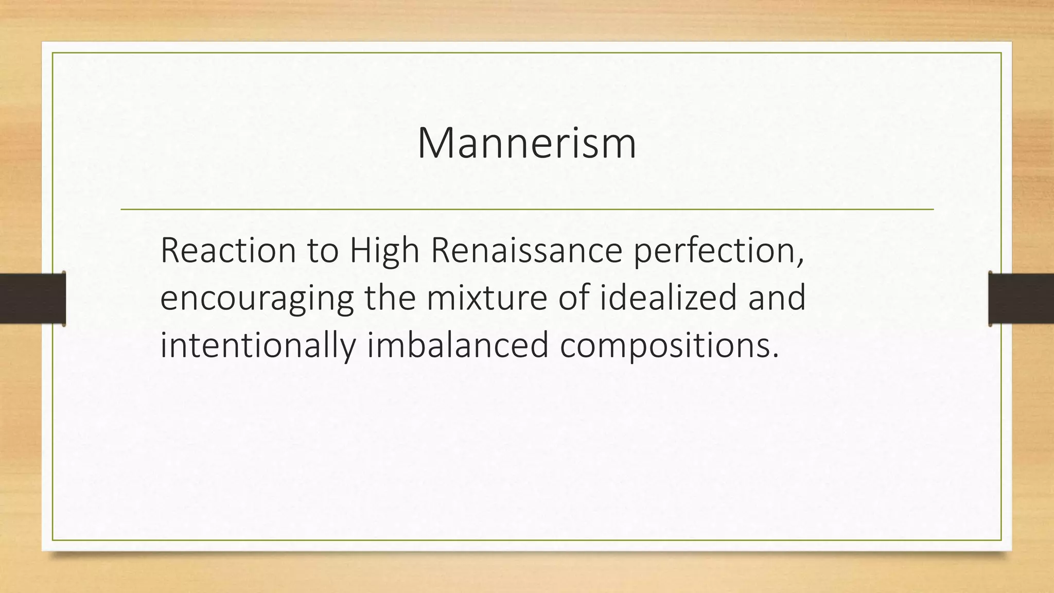 HISTORY: High Renaissance Architecture | PPTX