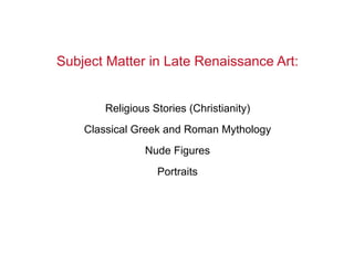 High Renaissance | PDF