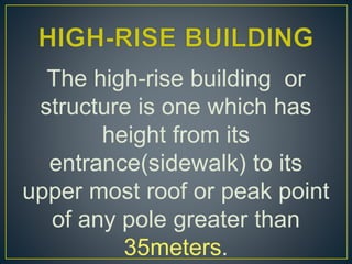 High rise building | PPT