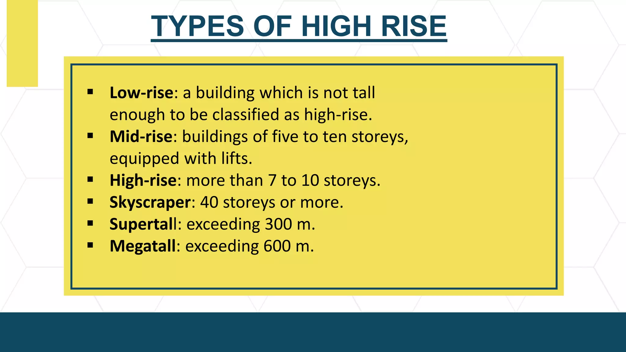 High Rise Building | PPTX