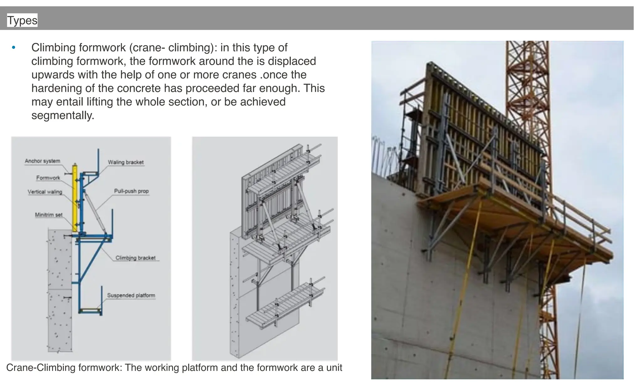 high rise building Slip form |Jump form |Climbing formwork | PDF