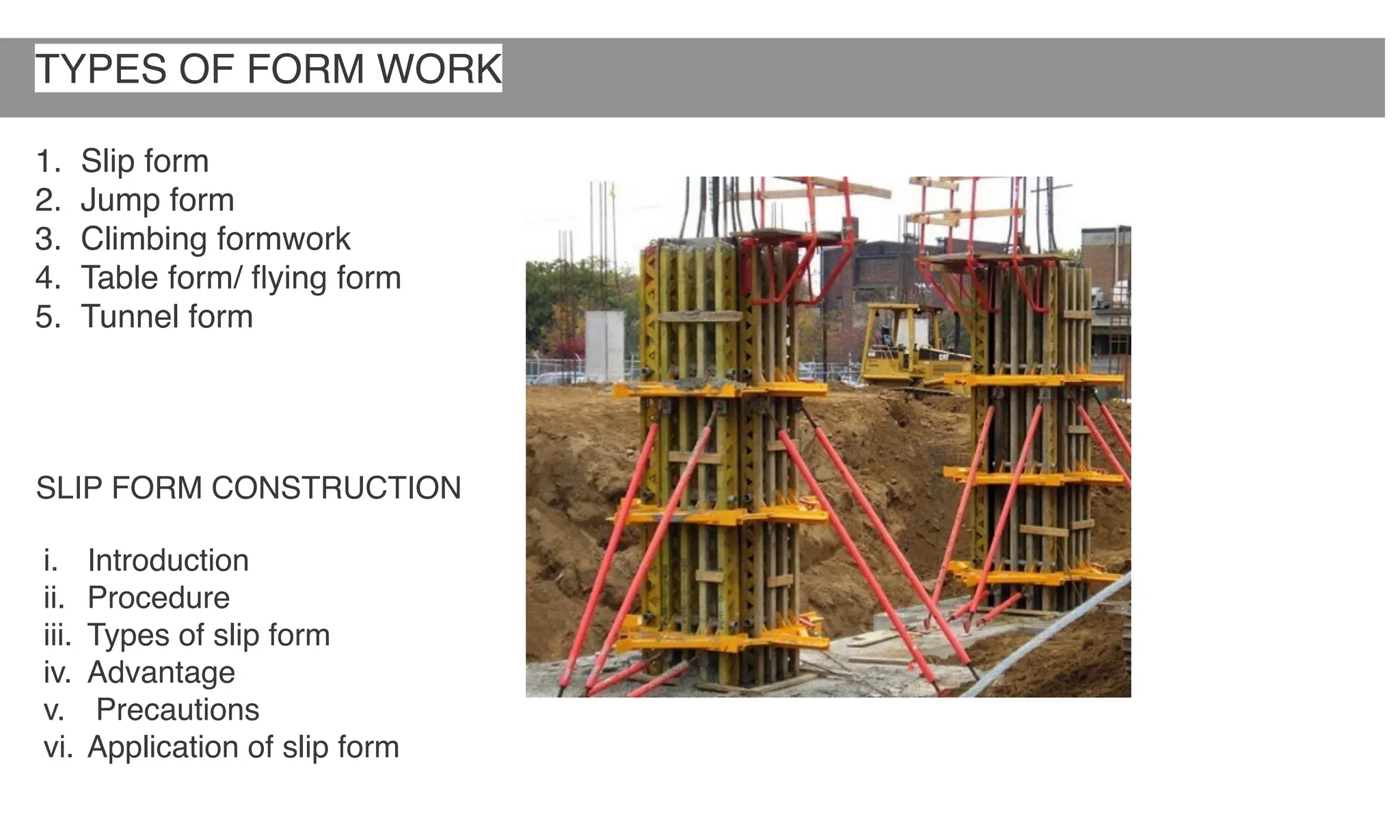 high rise building Slip form |Jump form |Climbing formwork | PDF