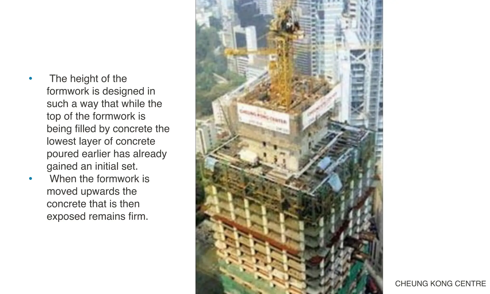 high rise building Slip form |Jump form |Climbing formwork | PDF
