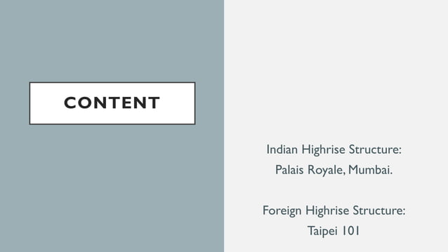 High rise building case study | PDF | Civil Engineering Industry ...