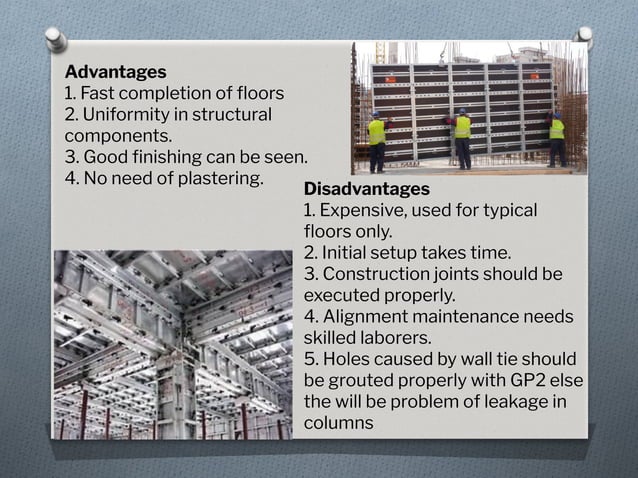 High rise building form work building construction | PDF