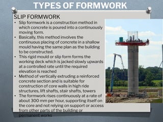 High rise building form work building construction | PDF
