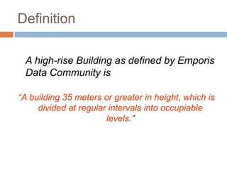 Highrise buildings.... | PPTX