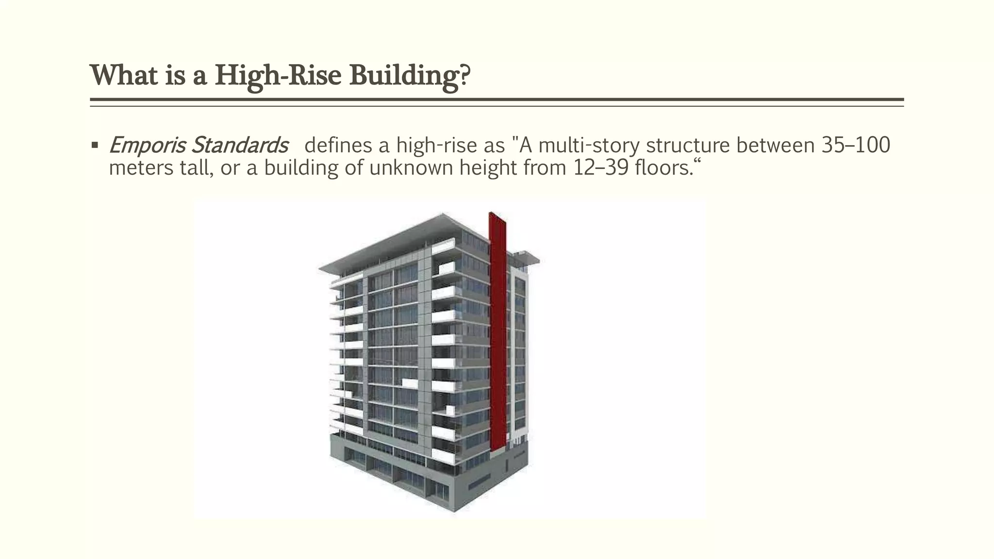 Stability of High-Rise Buildings | PPTX