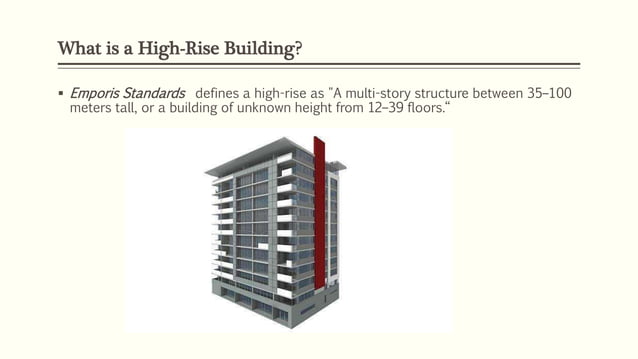 Stability of High-Rise Buildings | PPTX