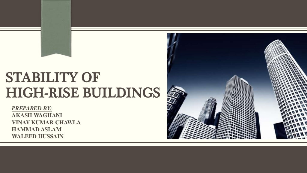 Stability of vHigh-Rise Buildings