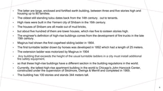 High rise buildings | PPTX