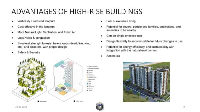 HIGH RISE BUILDINGS-REVIEW.pptx | Civil Engineering Industry | Industries