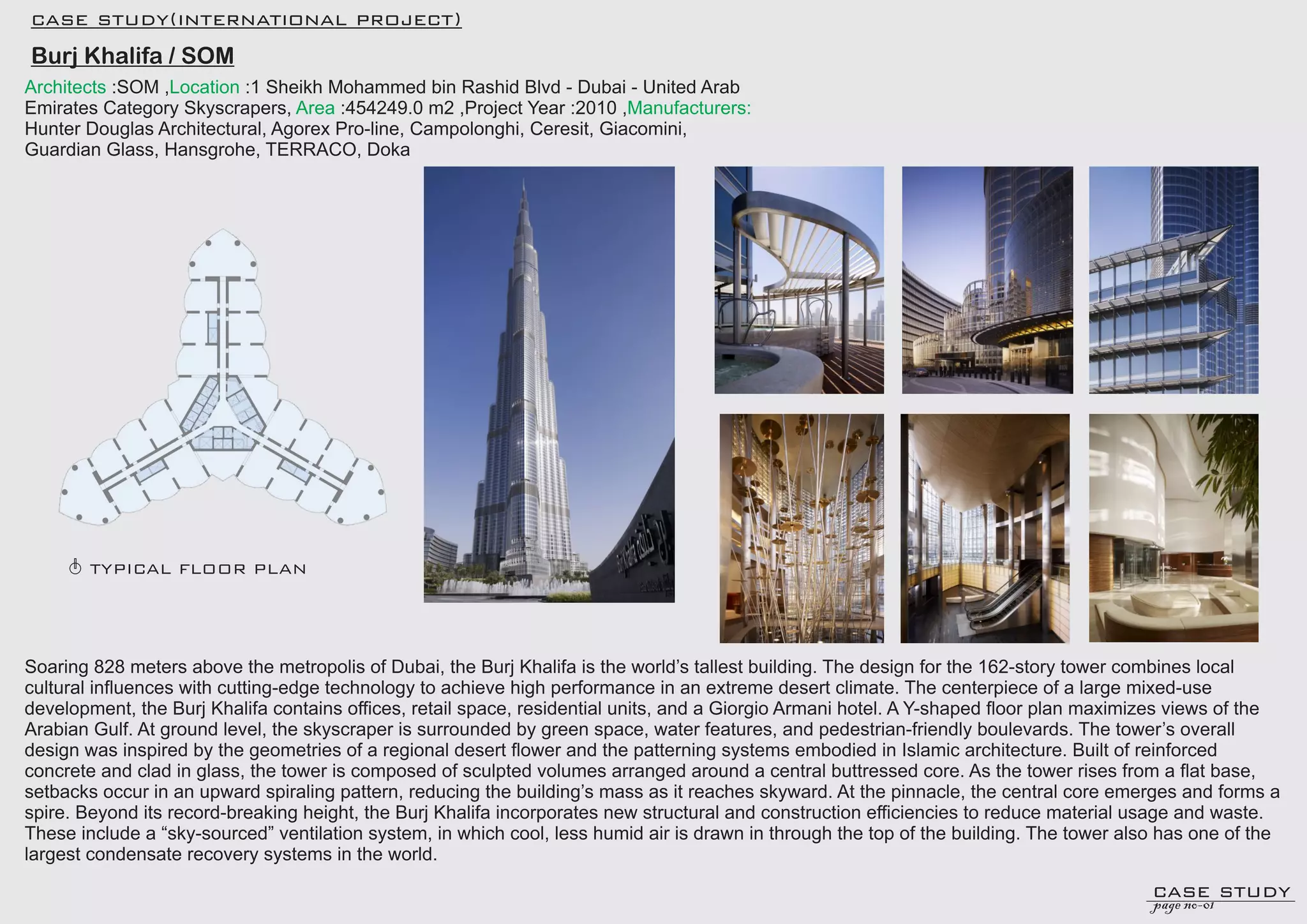 High rise building study & report | PDF