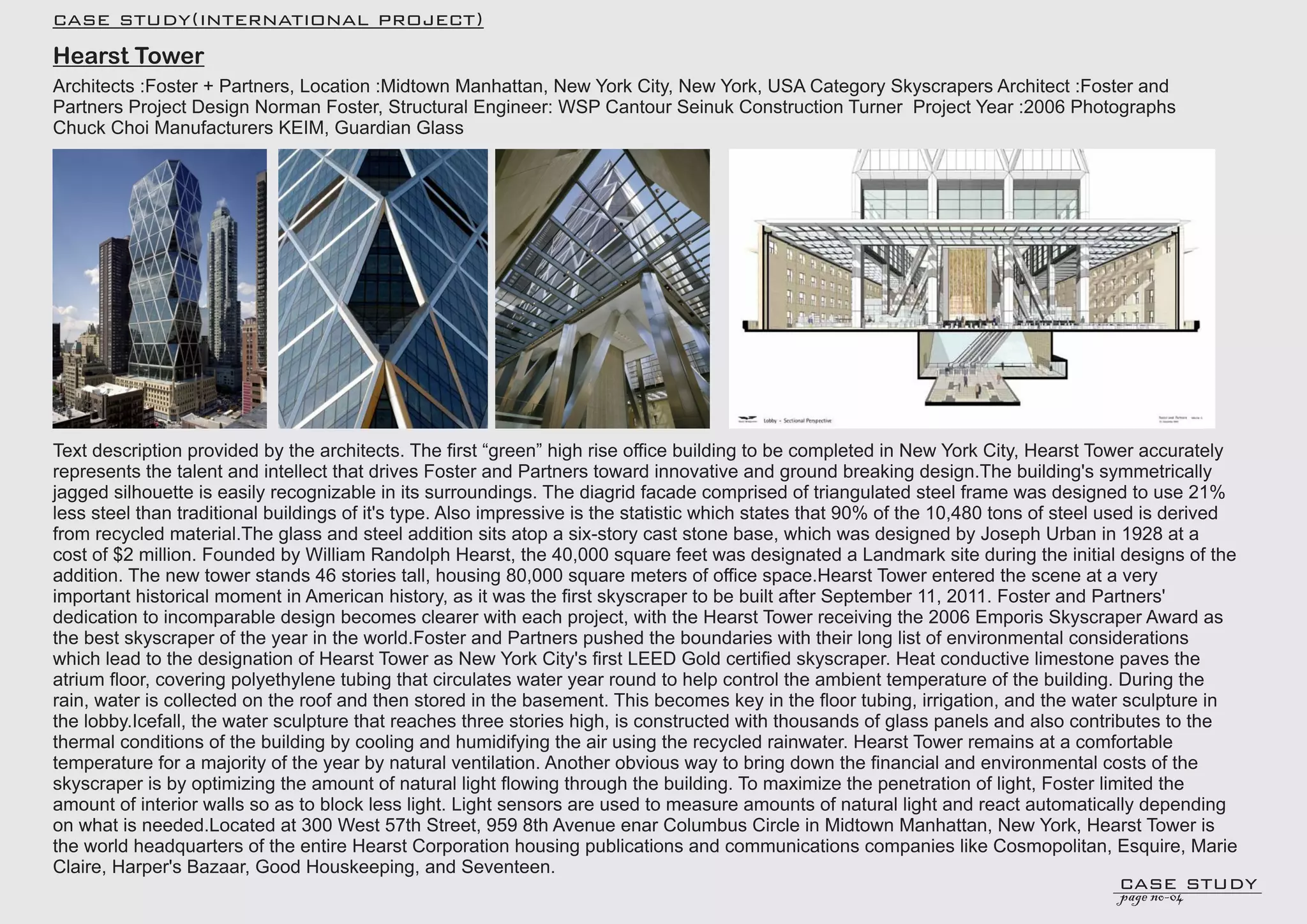 High rise building study & report | PDF