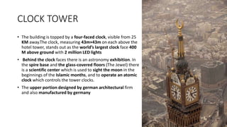 High Rise Makka Clock Tower | PPTX
