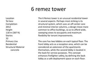 High rise residential building | PPTX