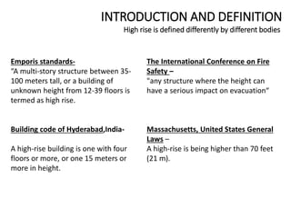 High rise structure | PPTX