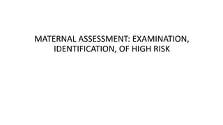 high risk assessment.pptx