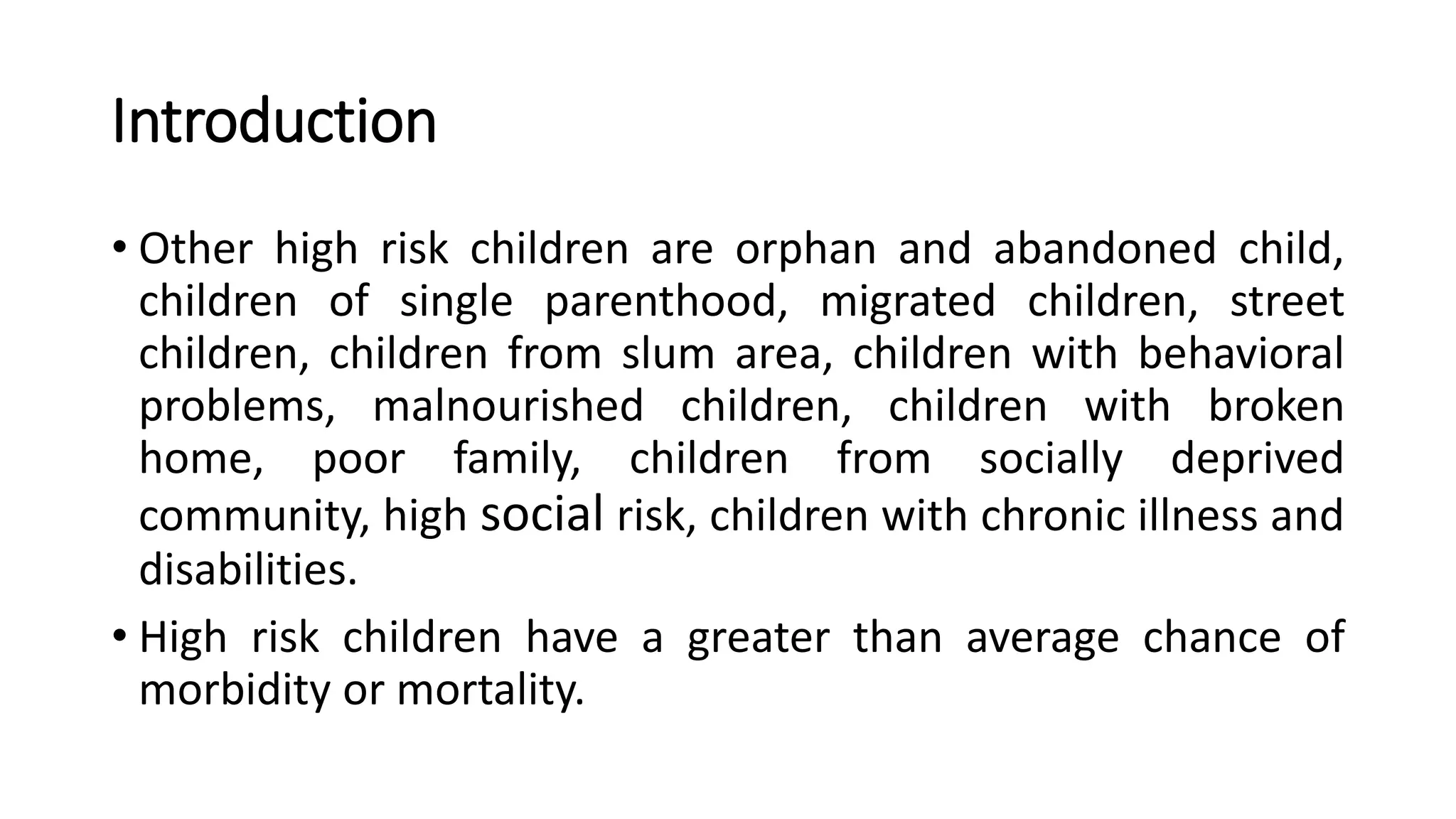 High risk children.pptx