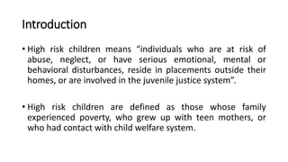 High risk children.pptx