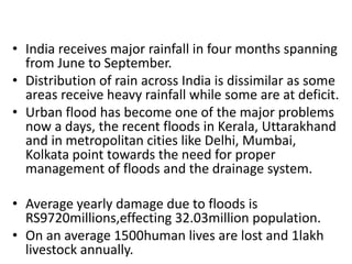 High risk Floods prone area ManagementIndia By B.pptx