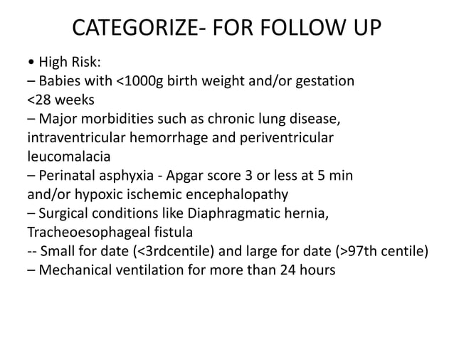 High risk infant new | PPTX | Pregnancy | Reproductive Health