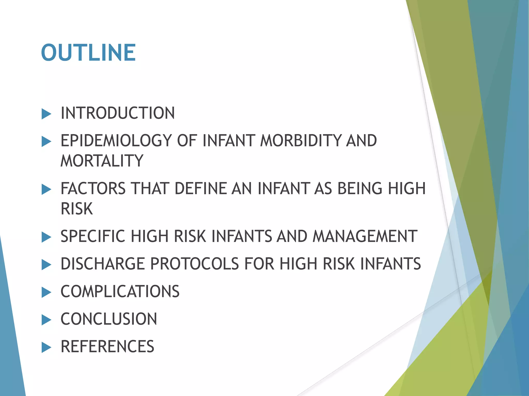 High risk infants | PDF