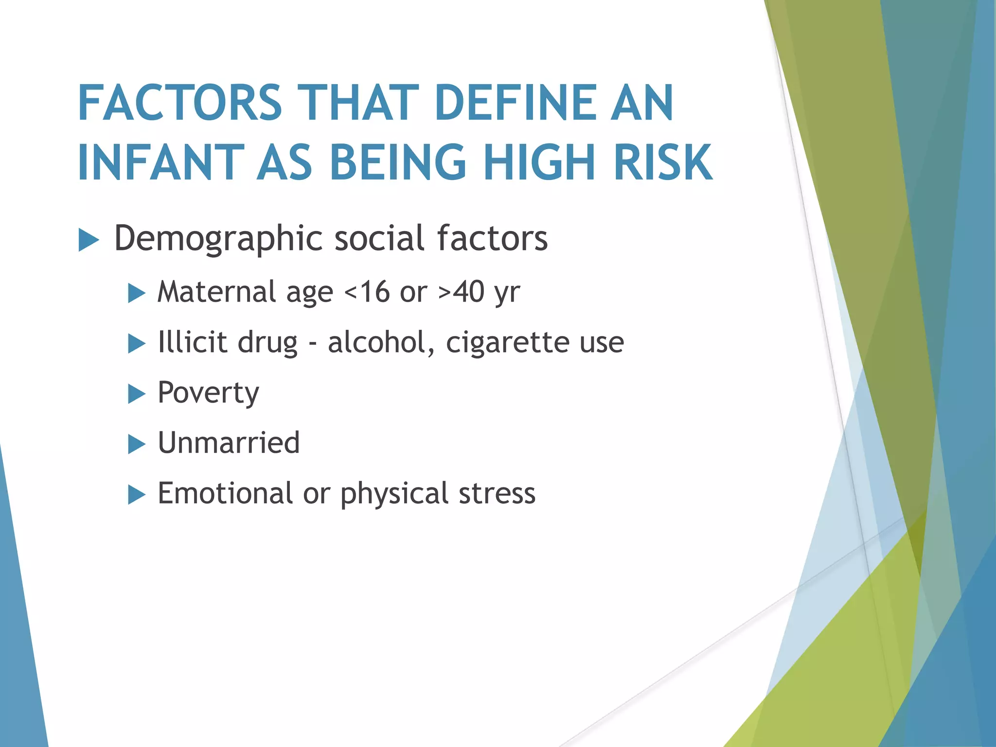 High risk infants | PDF