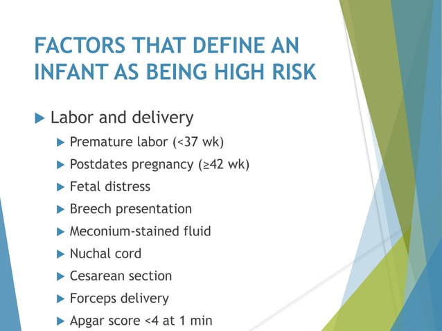 High risk infants | PDF | Pregnancy | Reproductive Health