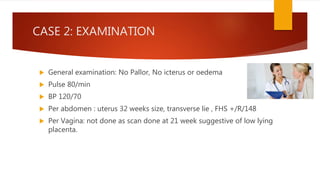 High risk obstetrics | PPTX