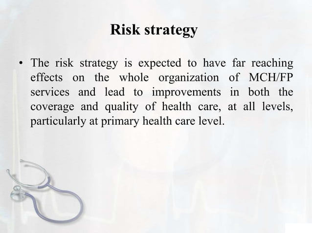 High risk approach in maternal and child health | PPTX | Pregnancy ...