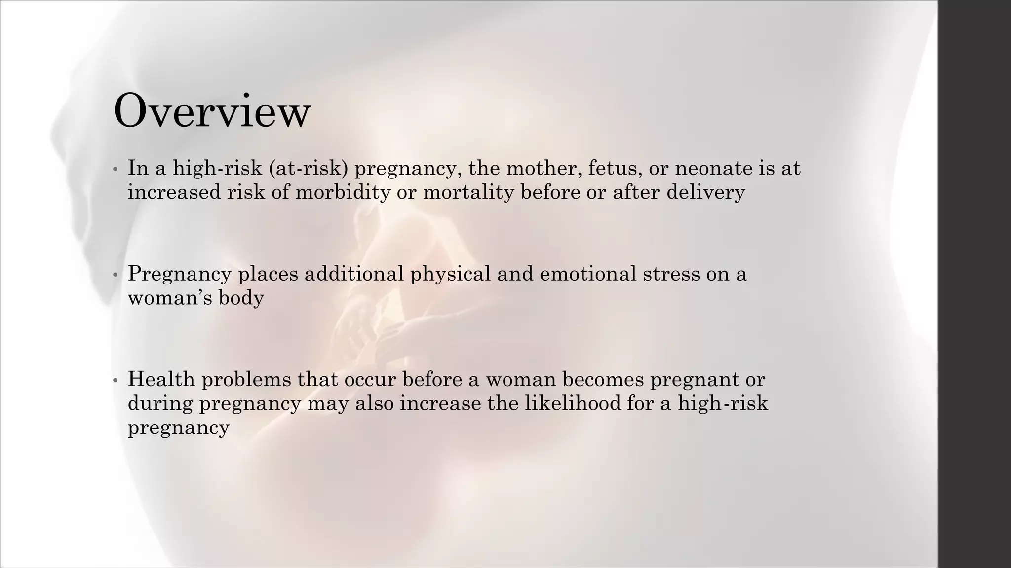 High risk pregnancy | PDF