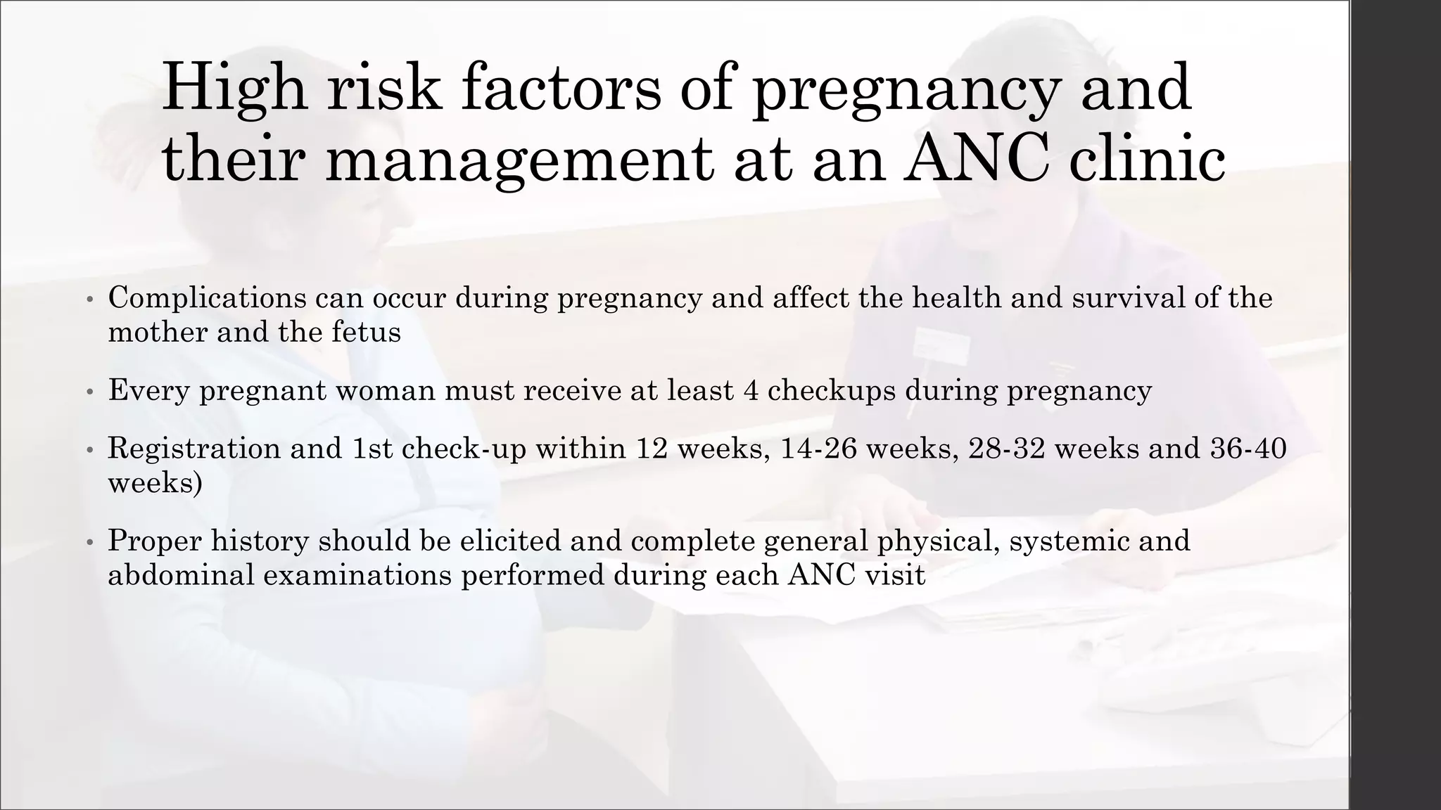 High risk pregnancy | PDF
