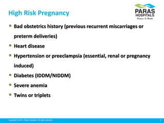High risk pregnancy | PPTX