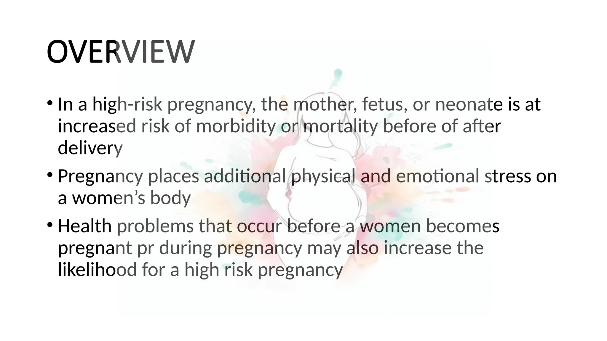 HIGH RISK PREGNANCY of pediatrics age group ppt.pptx