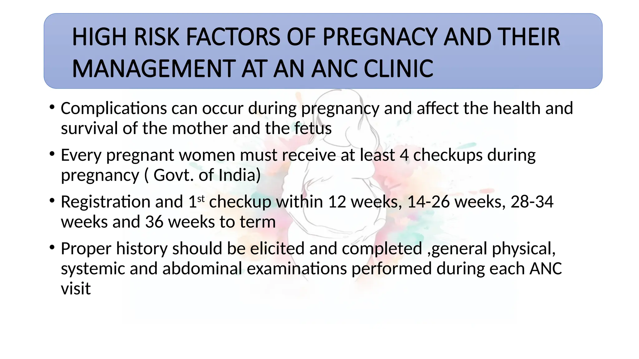 HIGH RISK PREGNANCY of pediatrics age group ppt.pptx
