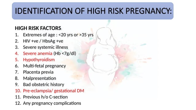 HIGH RISK PREGNANCY of pediatrics age group ppt.pptx