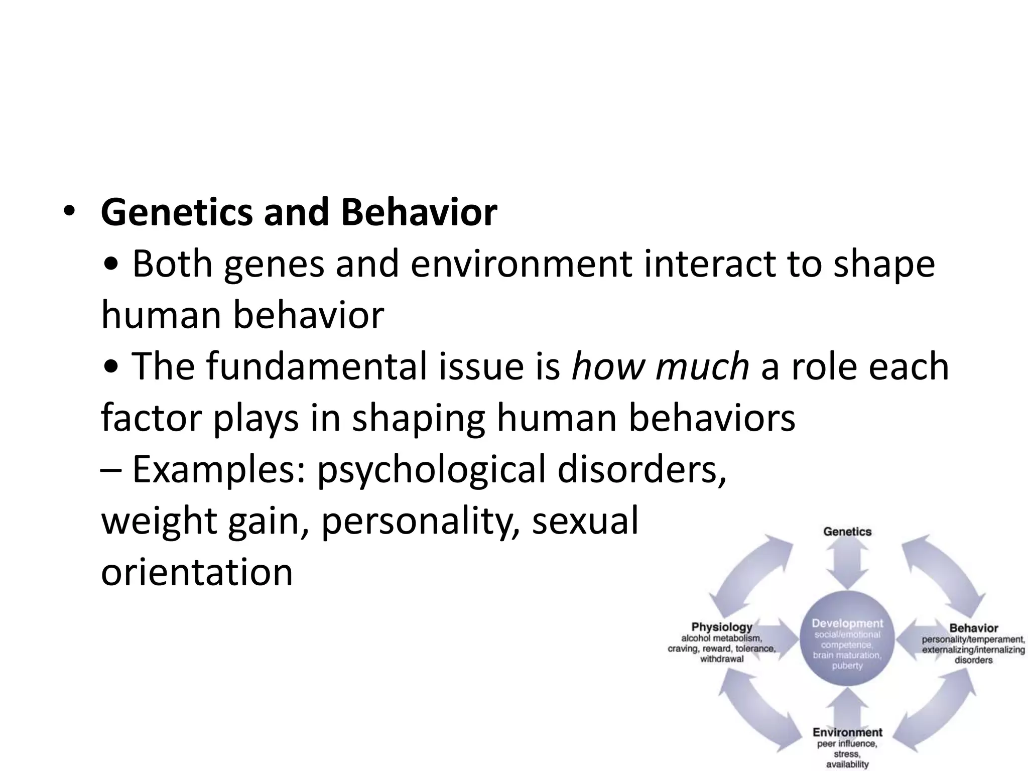 Biological Basis of Behavior | PPTX
