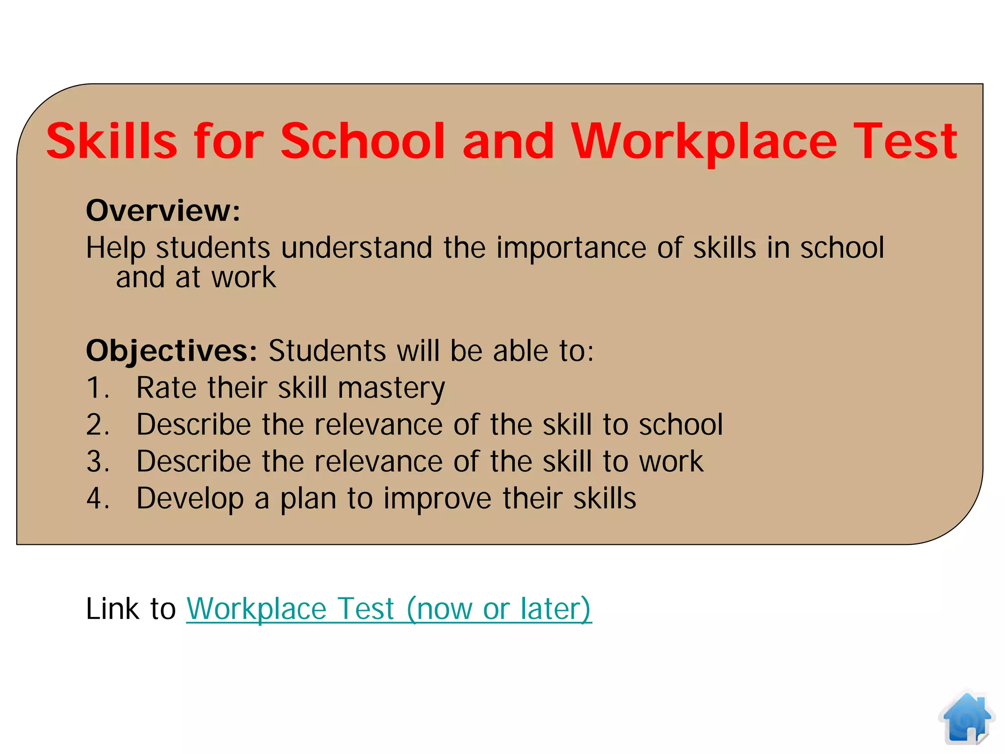 High school career guidance presentation | PDF