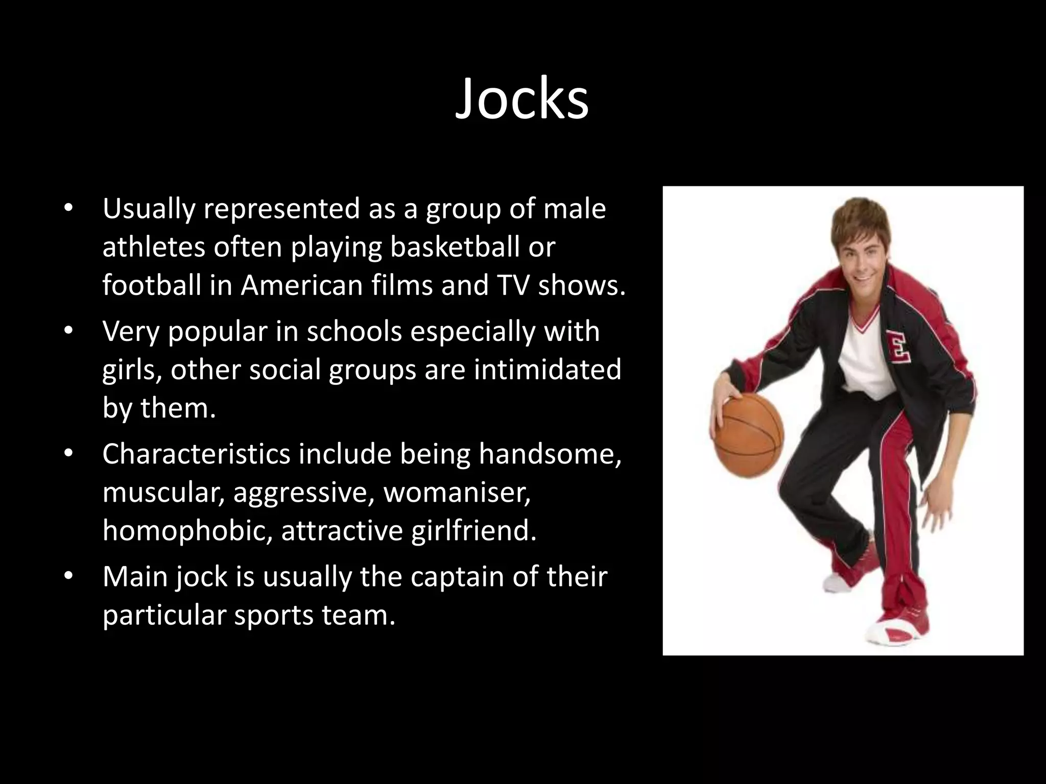 High school characters | PPTX