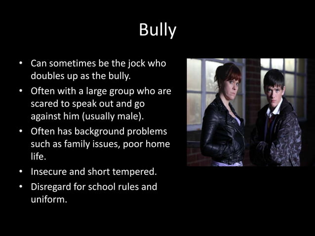 High school characters | PPTX