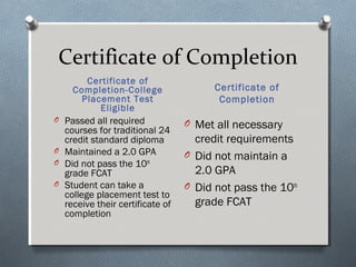 High school completion | PPT